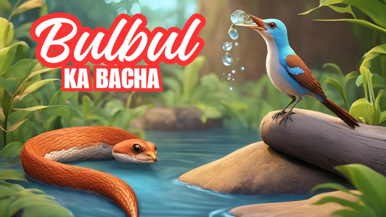 Bulbul Ka Bacha | بلبل کا بچہ | chidia Rani diyani | Urdu Nursery Rhyme ...