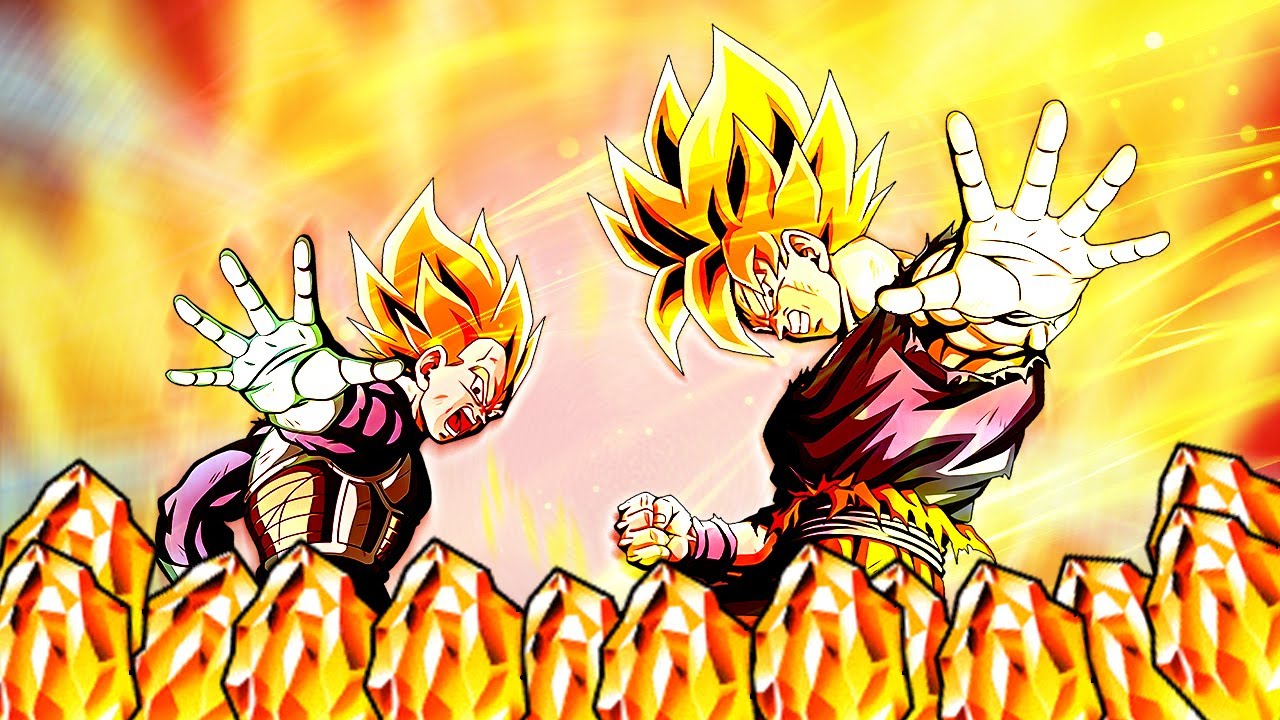 MY BEST DOKKAN SUMMONING VIDEO EVER! LR SSJ GOKU & VEGETA DOKKAN FEST ...