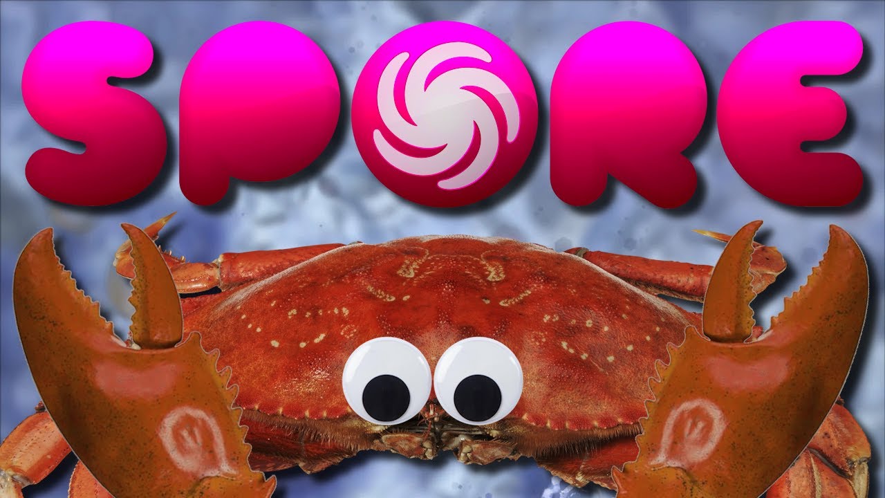Can you beat SPORE as a CRAB?? | CELL STAGE - YouTube