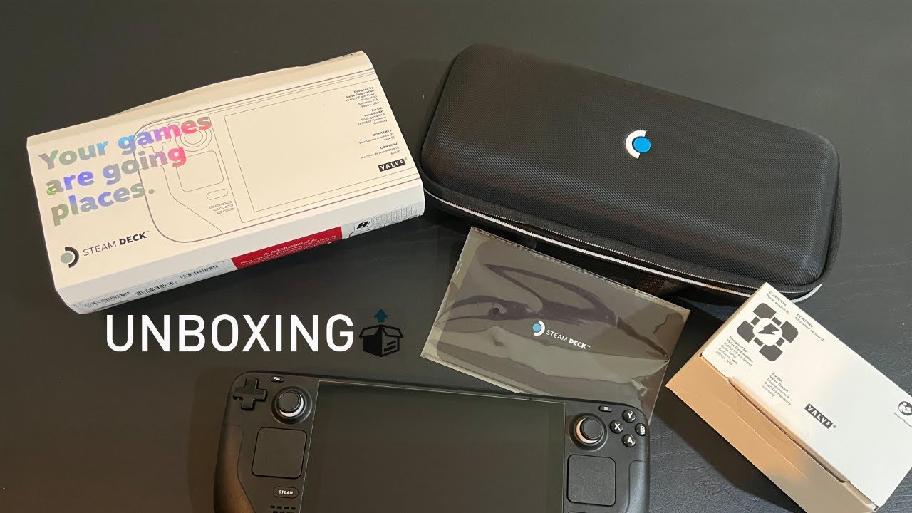 Steam Deck Unboxing 512gb - YouTube