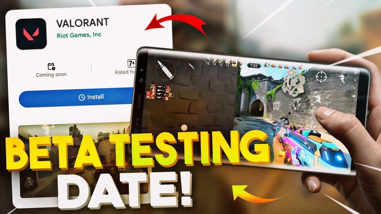 Valorant Mobile Beta Testing Release Date in India !!🔥 | How to Play ...