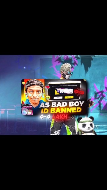 AS BAD BOY ka ID BANNED 🚫 - YouTube