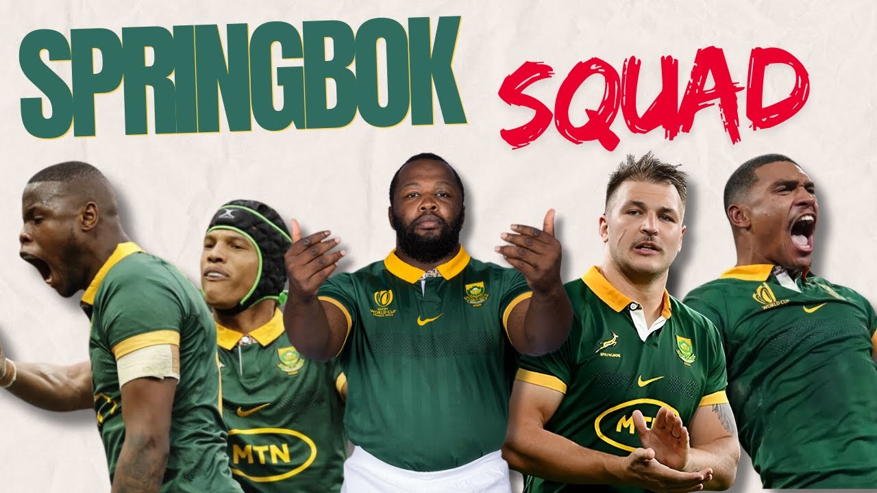 Springbok Squad Selection for End of Year Tour - YouTube