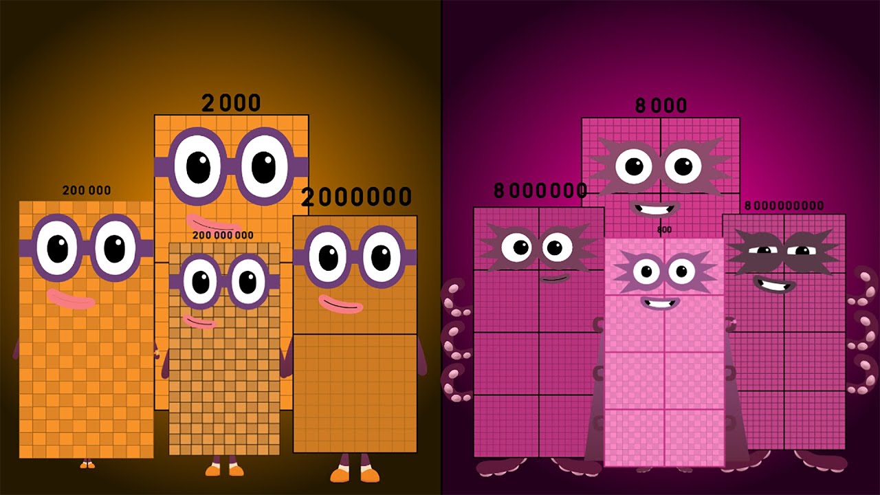 Ultimate - TEAM Numberblocks Band Re Take! (2-2B) VS (8-8B) Mashup ...