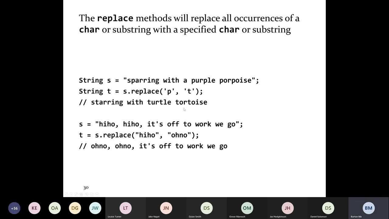 CISC 124 Lecture 06: Strings, Floating-Point - YouTube