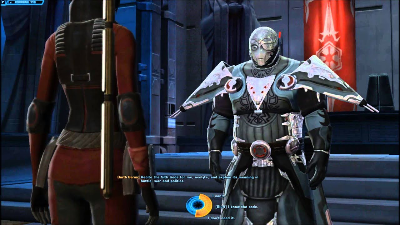 Darth Baras, The New Master - YouTube
