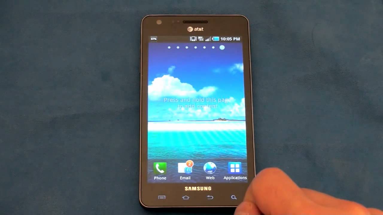 Samsung Infuse 4G Review - YouTube
