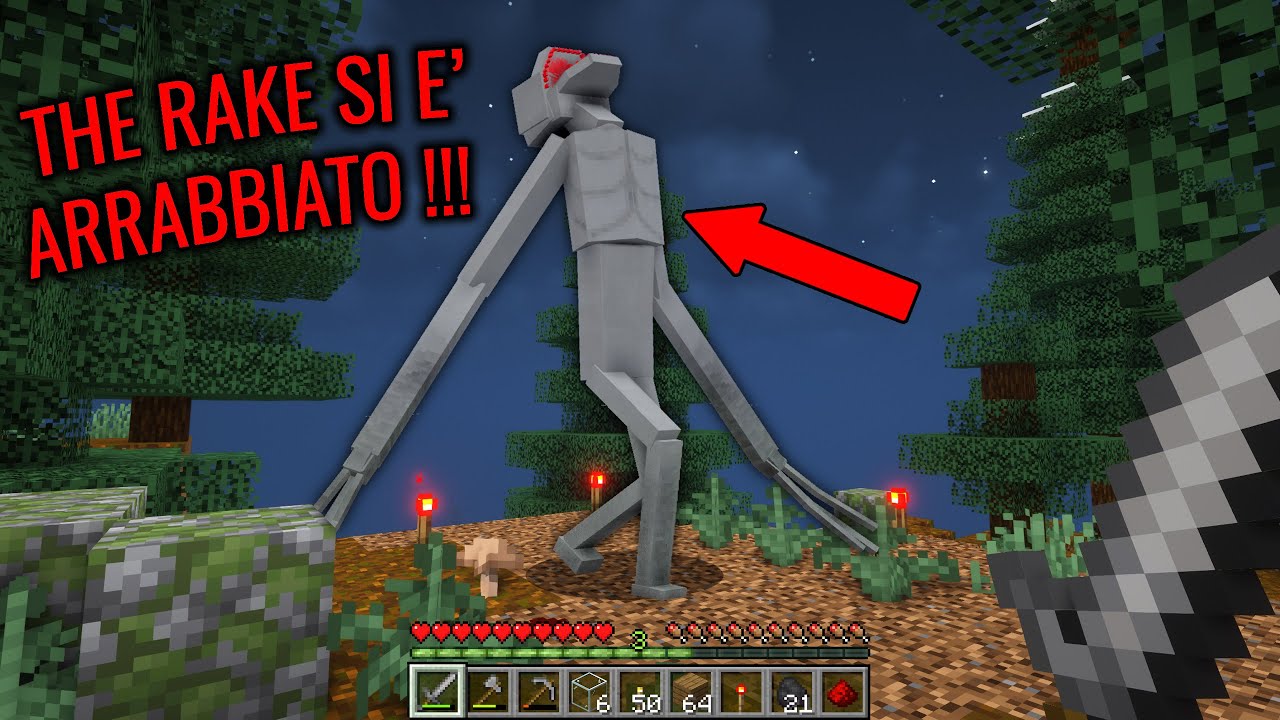 THE RAKE SI E' ARRABBIATO !!! - Minecraft - YouTube
