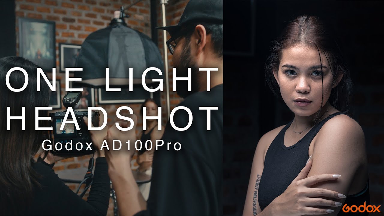 Master One Light Portrait Lighting: Expose Yourself || Godox AD100Pro Tutorial - YouTube