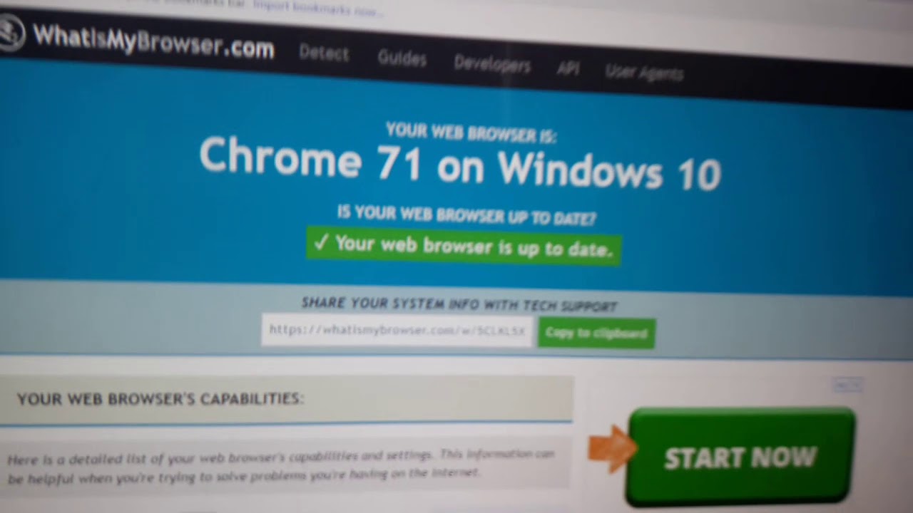 A useful tool. I want to know what my browser is and whatismybrowser ...