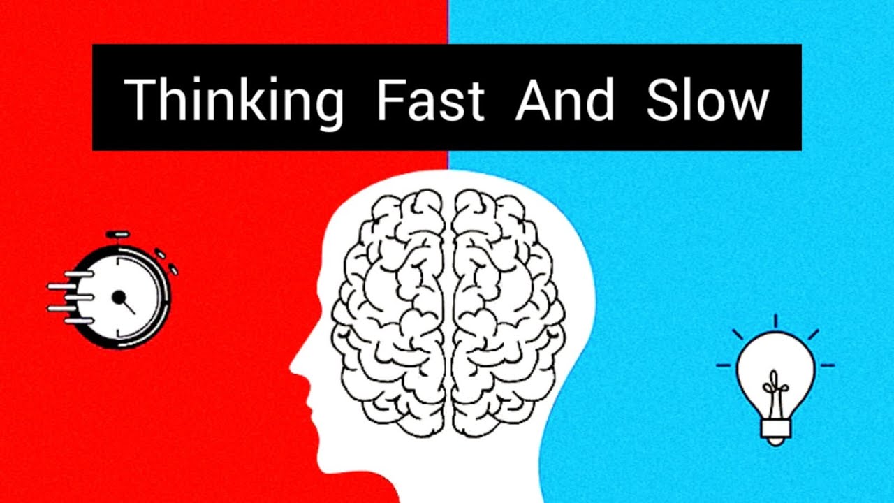 How We Think : Fast vs. Slow Explained - YouTube