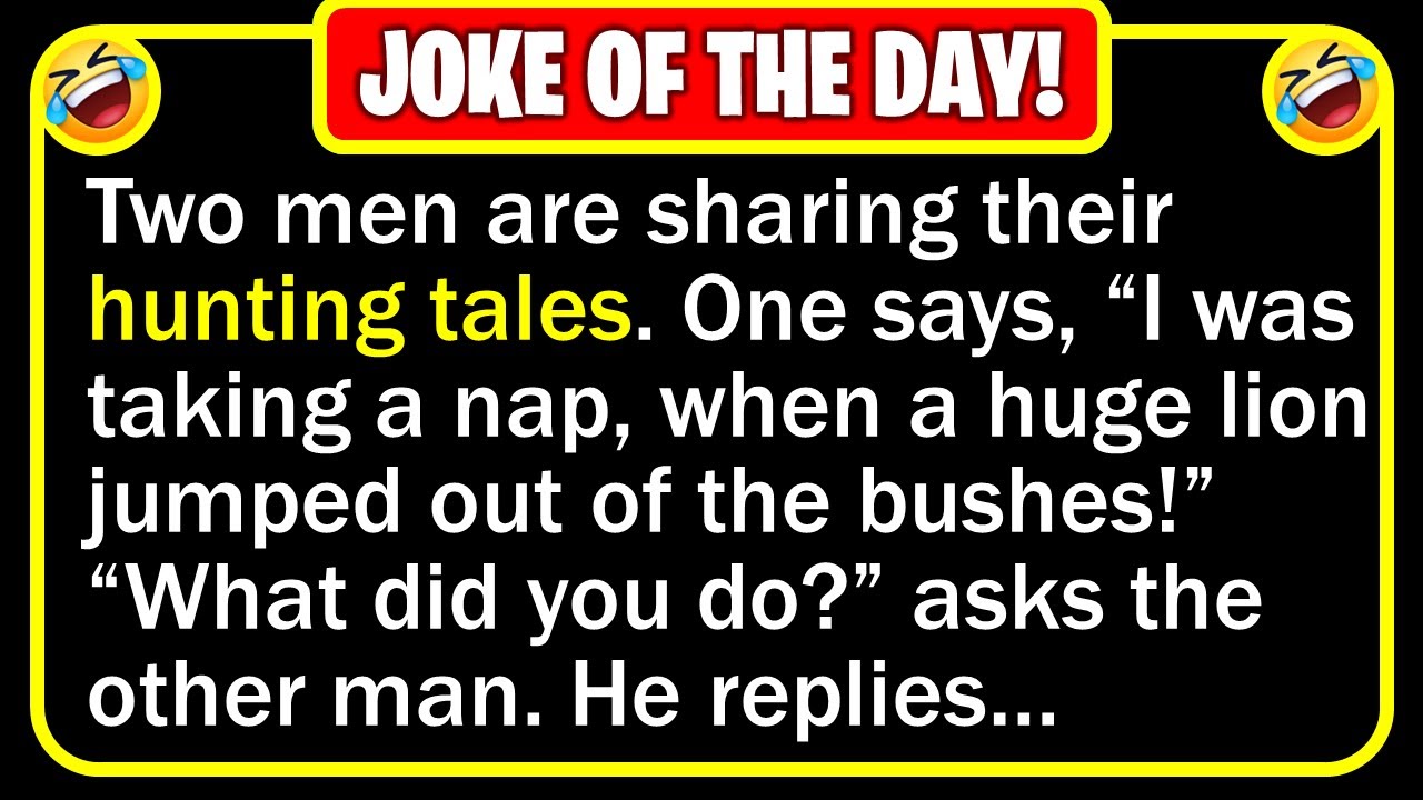 🤣 BEST JOKE OF THE DAY! - One night, at the lodge of a hunting club ...