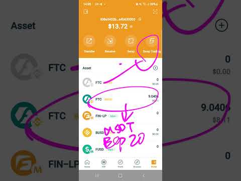 FSP : How to convert SCF MAIN + SCF FIN to FTC BEP 20 then to USDT BEP ...
