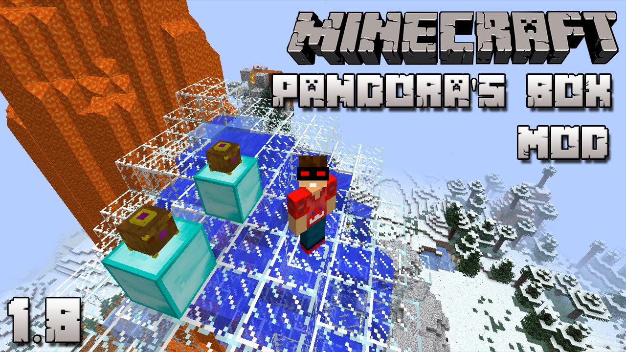 Minecraft 1.8 | MOD CAJA DE PANDORA! - Pandora's Box Español! - YouTube