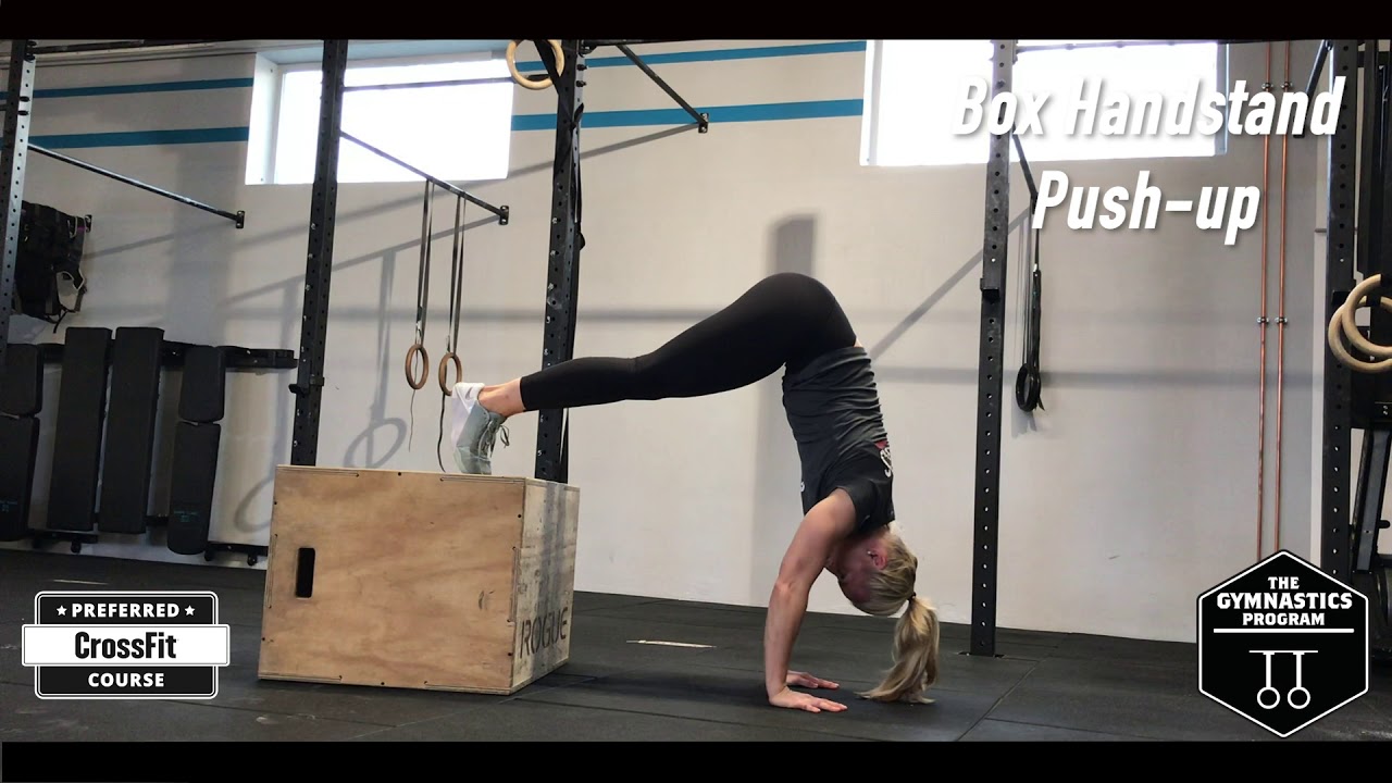 Box Handstand Push Up: Gymanstics Programming - YouTube
