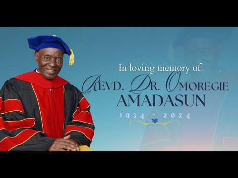 Lying in state and Commendation Service in honour of Late Revd. Dr. Omo ...