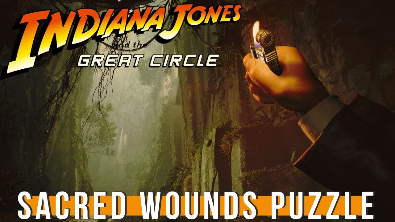 Indiana Jones and the Great Circle - Sacred Wounds Christ puzzle - YouTube