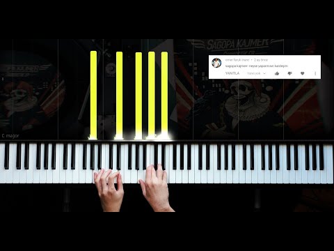 Sagopa Kajmer - Vazgeçtim İnan - Piano Tutorial by VN