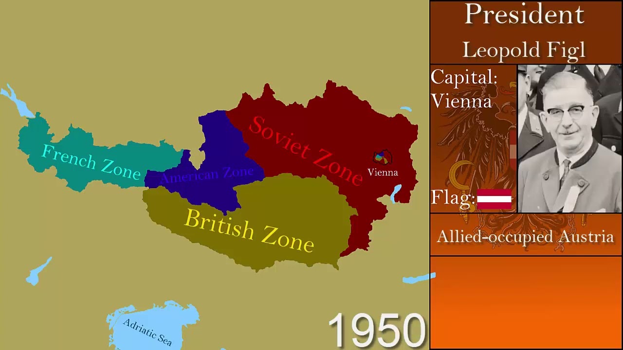 The history of modern Austria: every year - YouTube