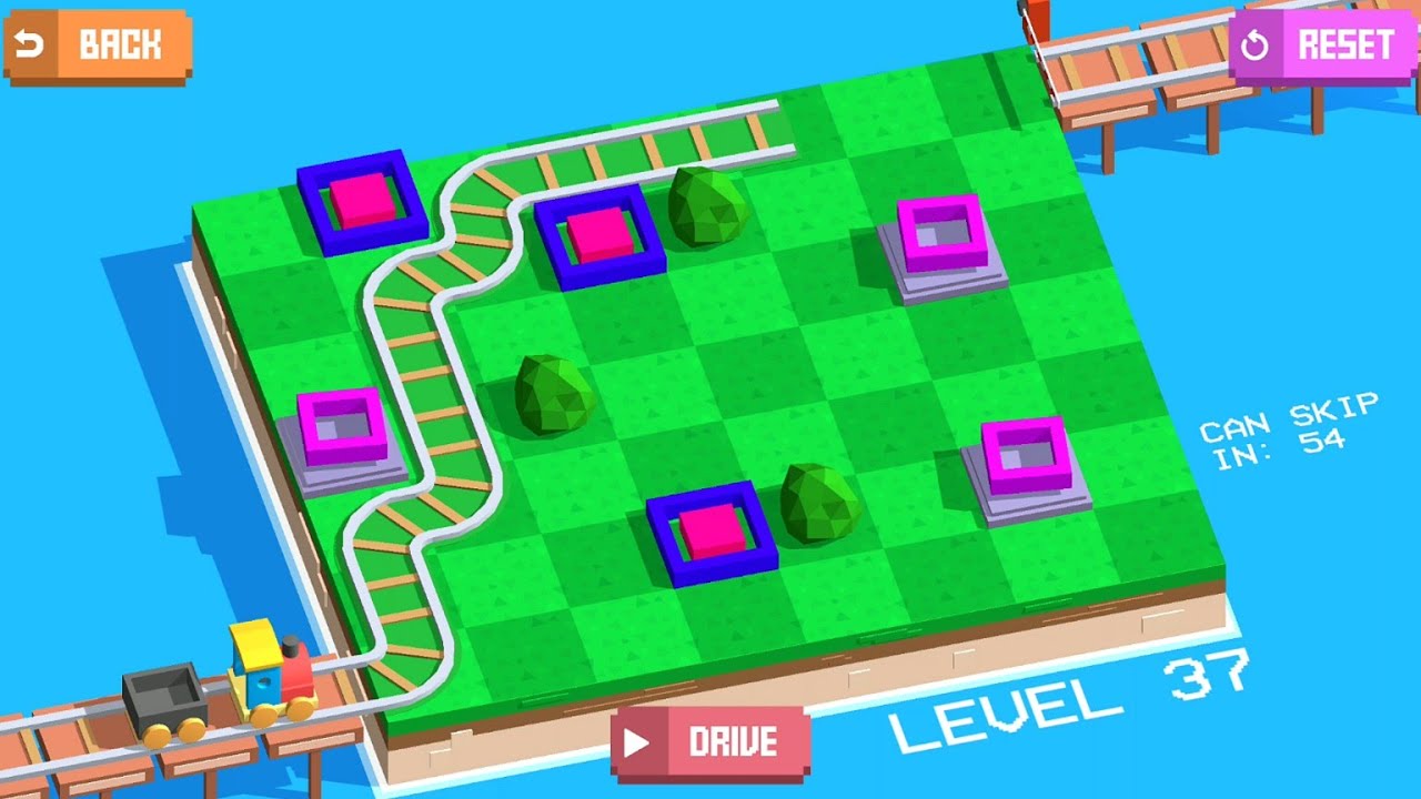 Train Tiles Maze - Classic Make Puzzle Game - Android Gameplay #1596 ...