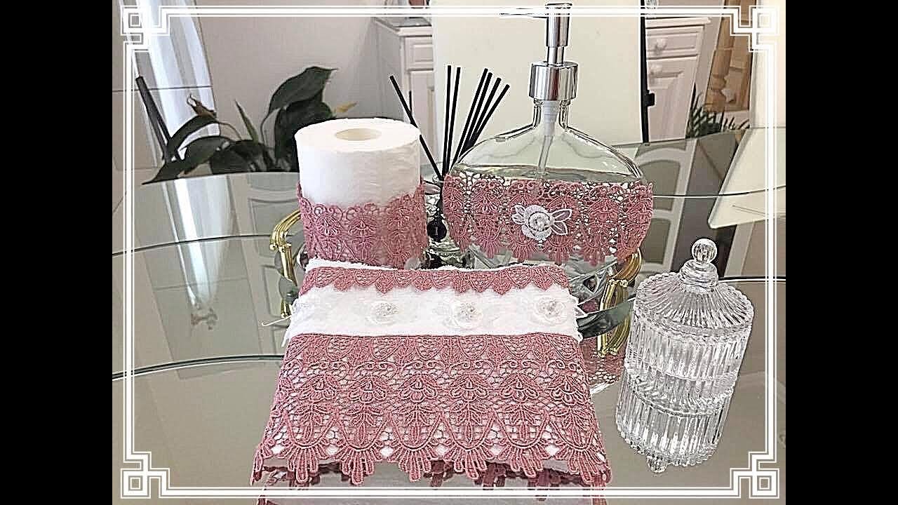 DIY:Como fazer esse lindo kit para deixar seu lavabo ainda mais bonito ...