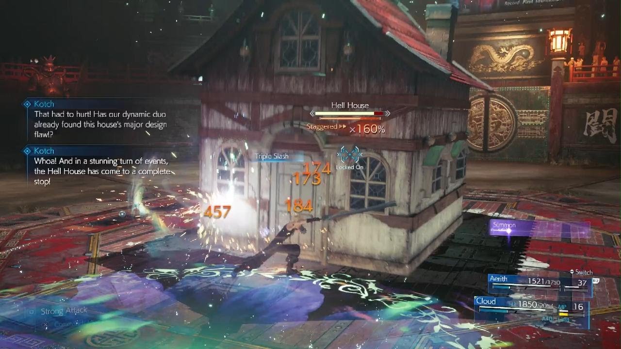 FF7RI Easy Hell House - YouTube