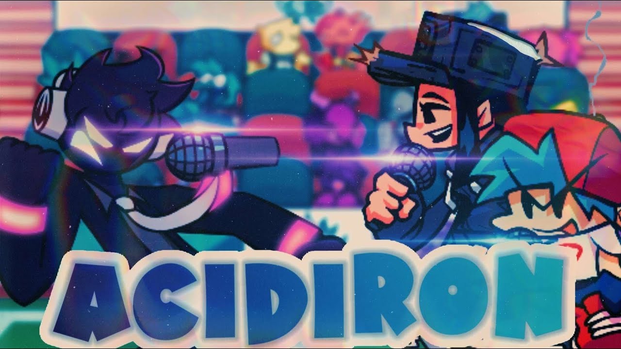 [FNF] ACIDIRON But It's Void Vs BF & CG - YouTube
