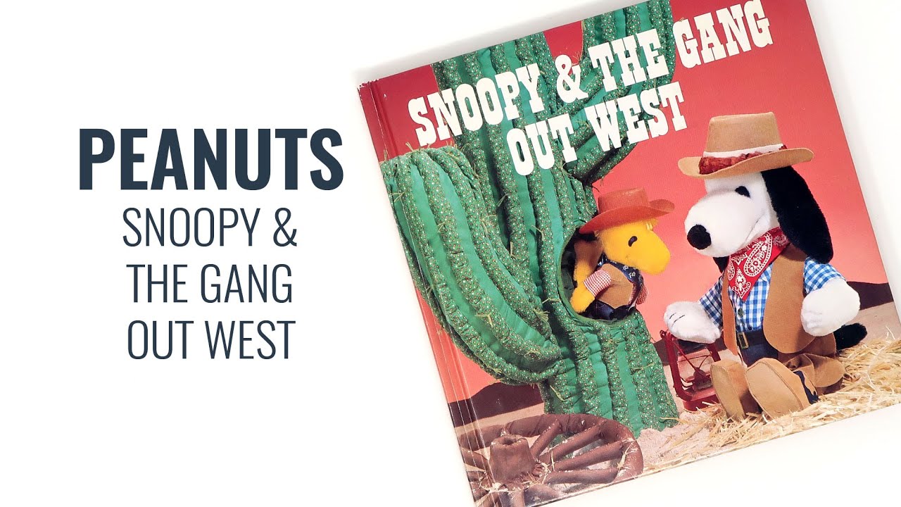 Snoopy & the Gang Out West - Cook Book + History | CollectPeanuts.com ...