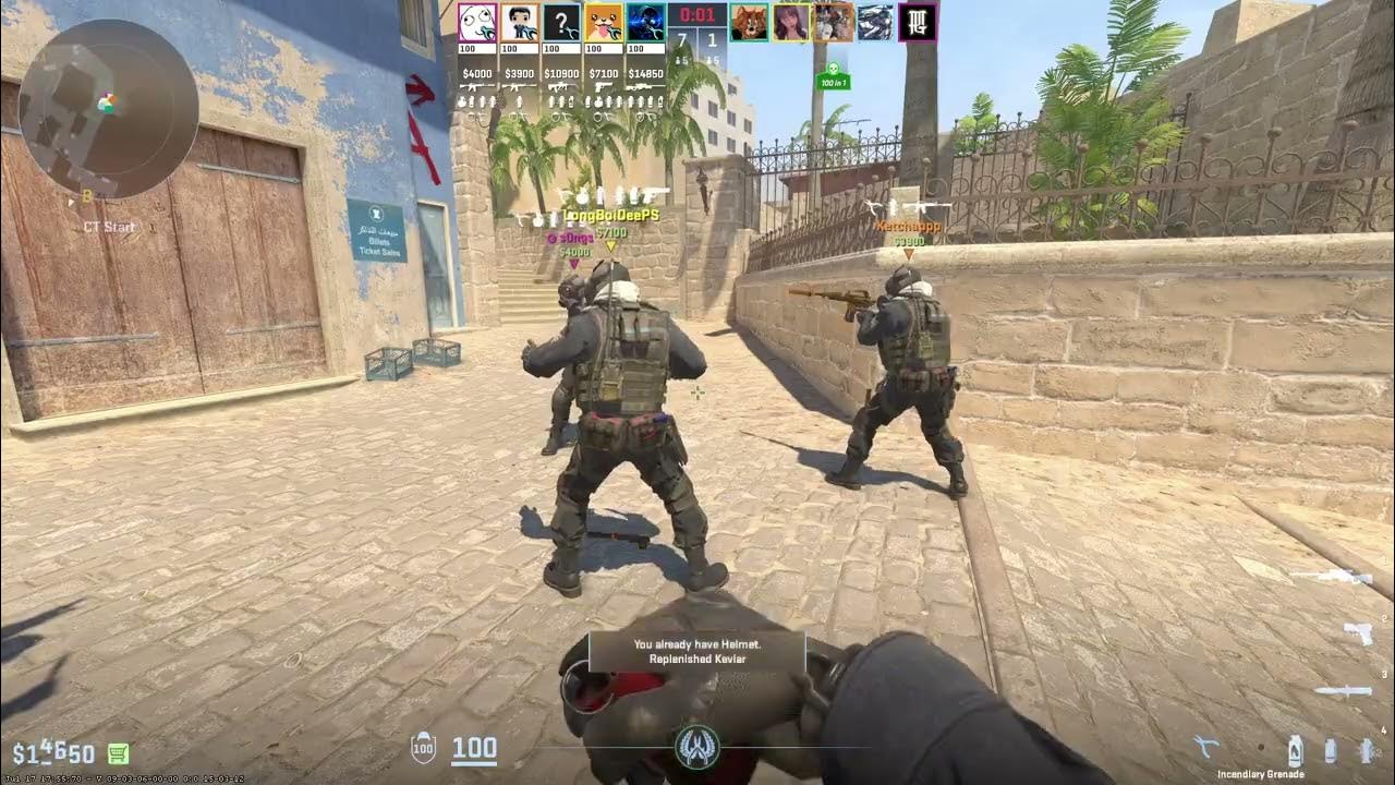 CS2: MIRAGE POV Gameplay 1 (21-Jul) with MP5 Ace - YouTube