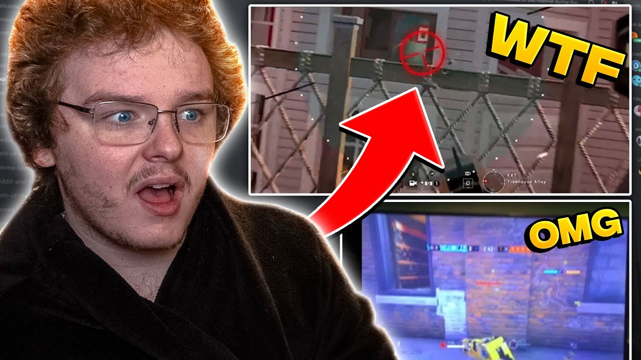 REACTING TO YOUR INSANE R6 CLIPS! - RAINBOW SIX SIEGE - YouTube