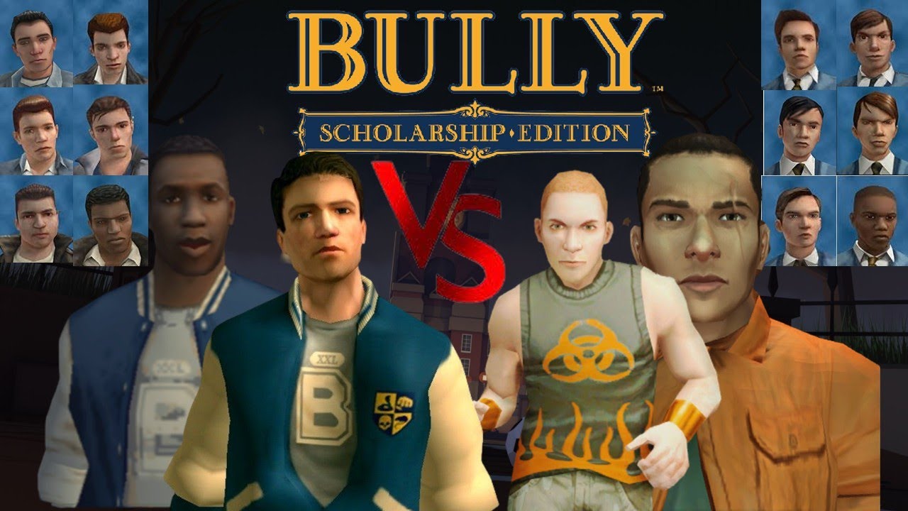 Bully SE: Greasers (No Johnny & Peanut With Ted e Damon) VS Preps (No ...