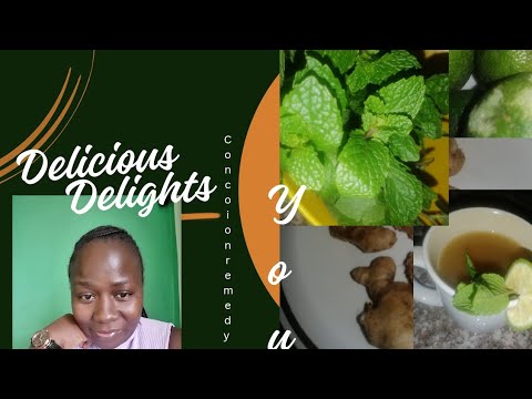 How to make concoction to clear flue, colds, and Tonsillis, by ...