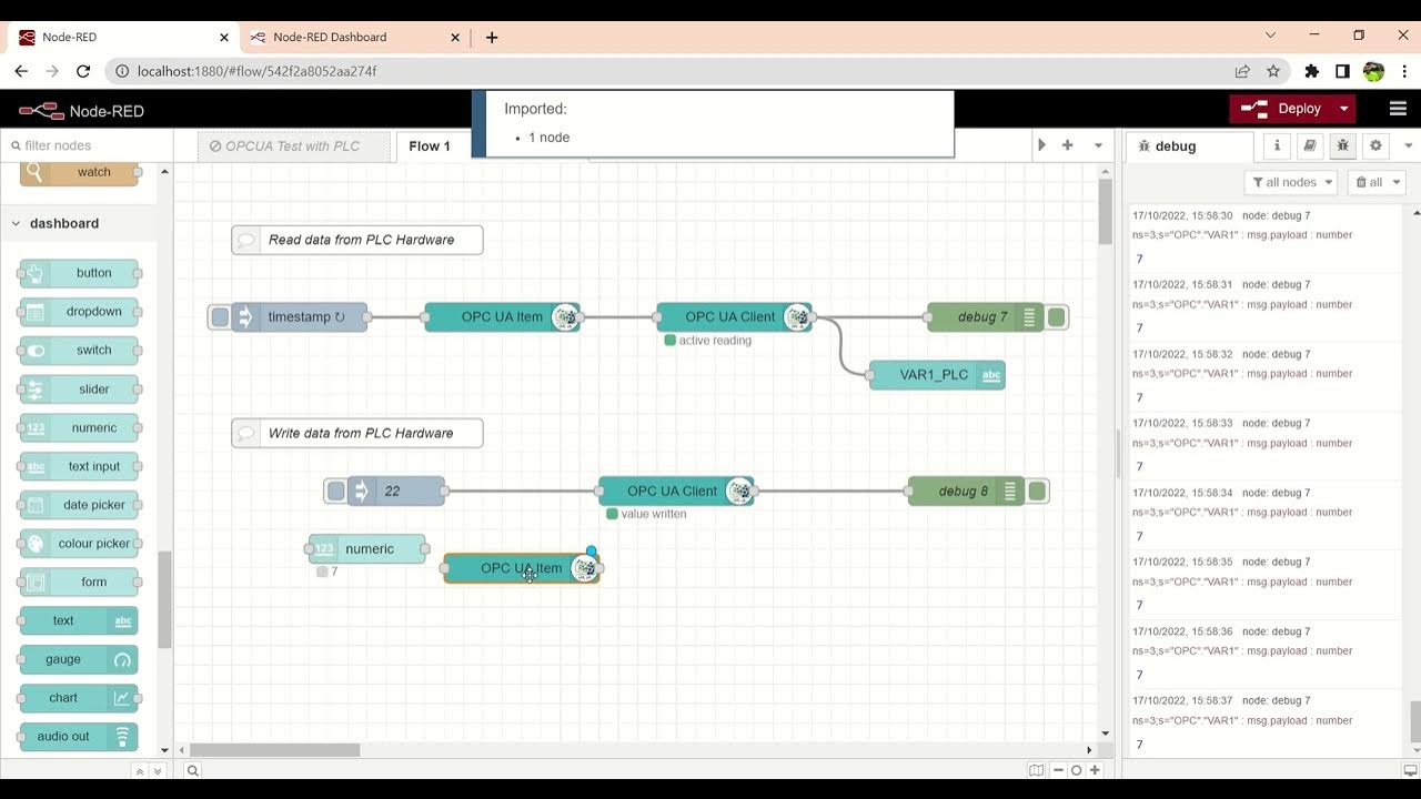 IoT Project - Creating a Simple Dashboard on NodeRed - YouTube