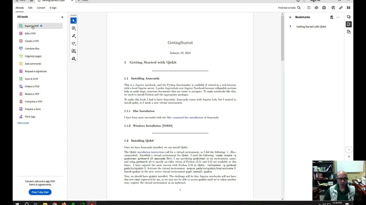Jupyter Lab Exporting A Notebook As A Pdf Youtube
