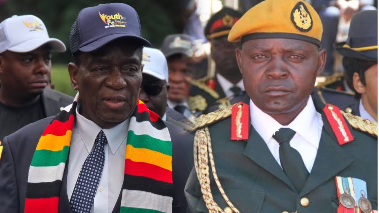 Mnangagwa Fires Zimbabwe Army Commander Lieutenant General Anselem ...