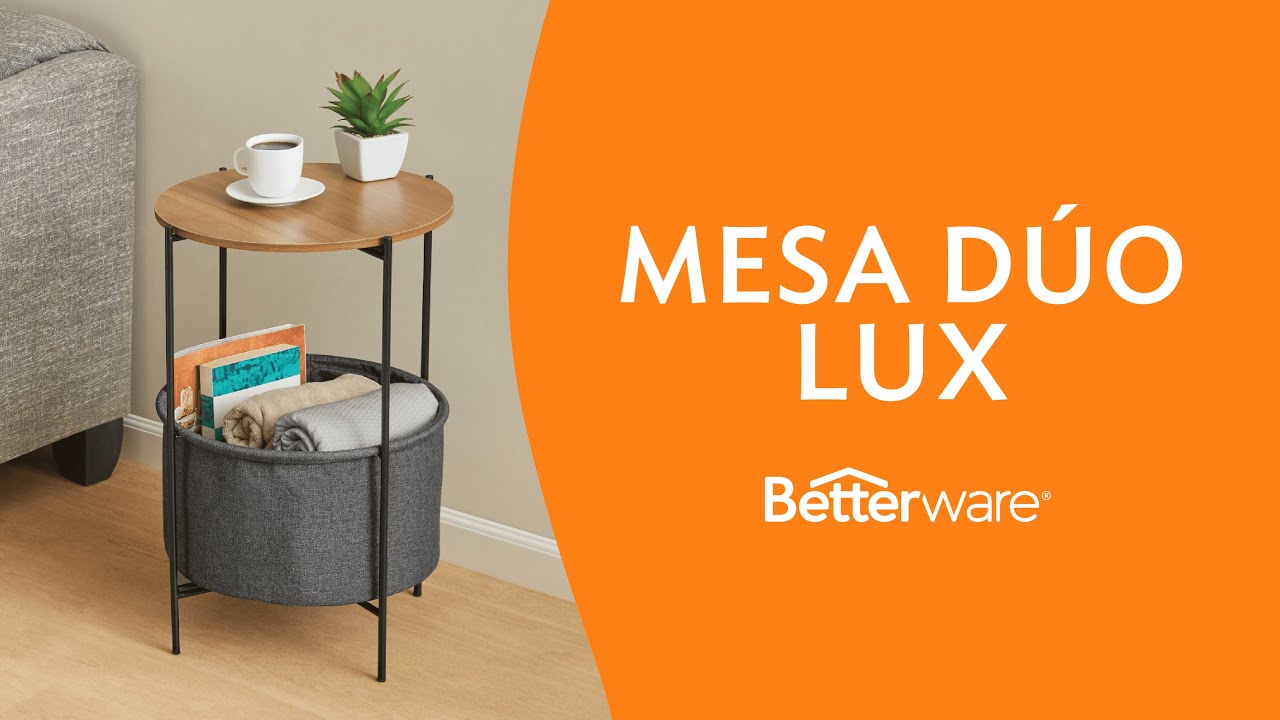 Mesa Dúo Lux Betterware - YouTube