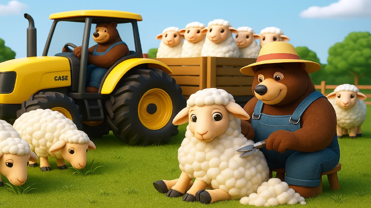 Farmer Bear and the Sheep-Packed Tractor – The Secret of the Fluffy ...