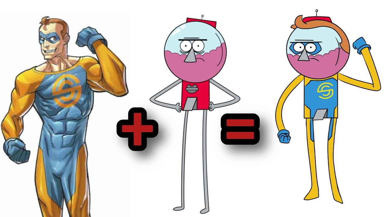 COMBINING REGULAR SHOW AND INVINCIBLE CHARACTERS - YouTube