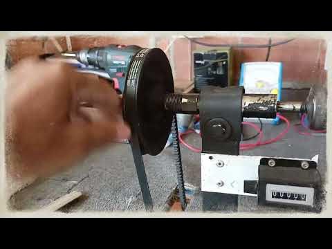 Como eu fiz a minha bobinadeira. - YouTube