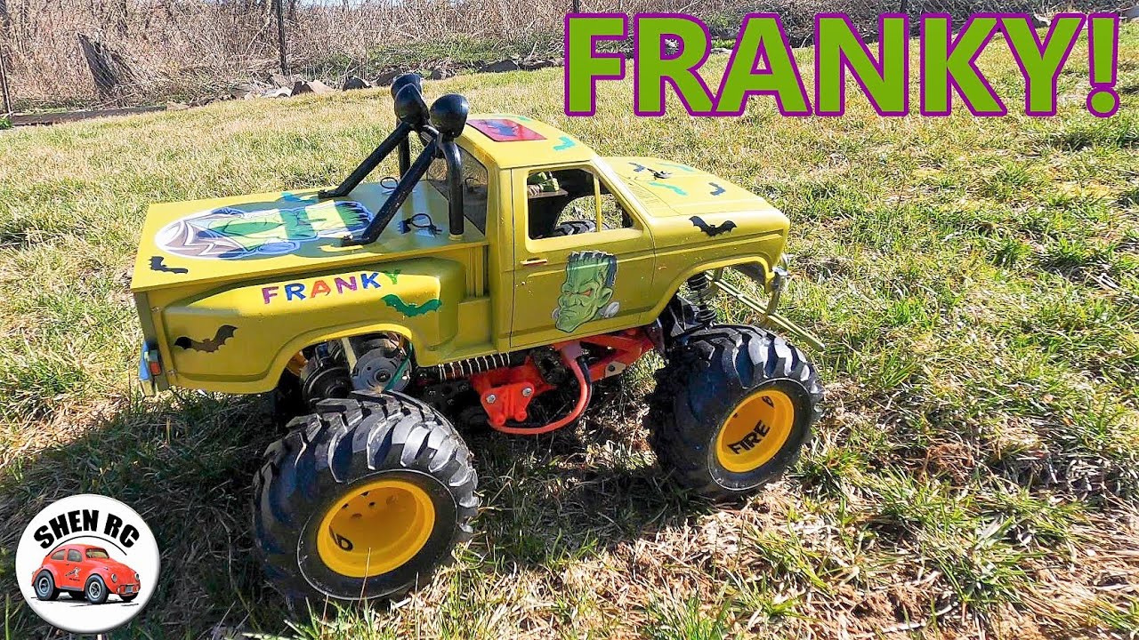 RC Elf Tamiya Blackfoot CUSTOM FRANKY RIDES! - YouTube