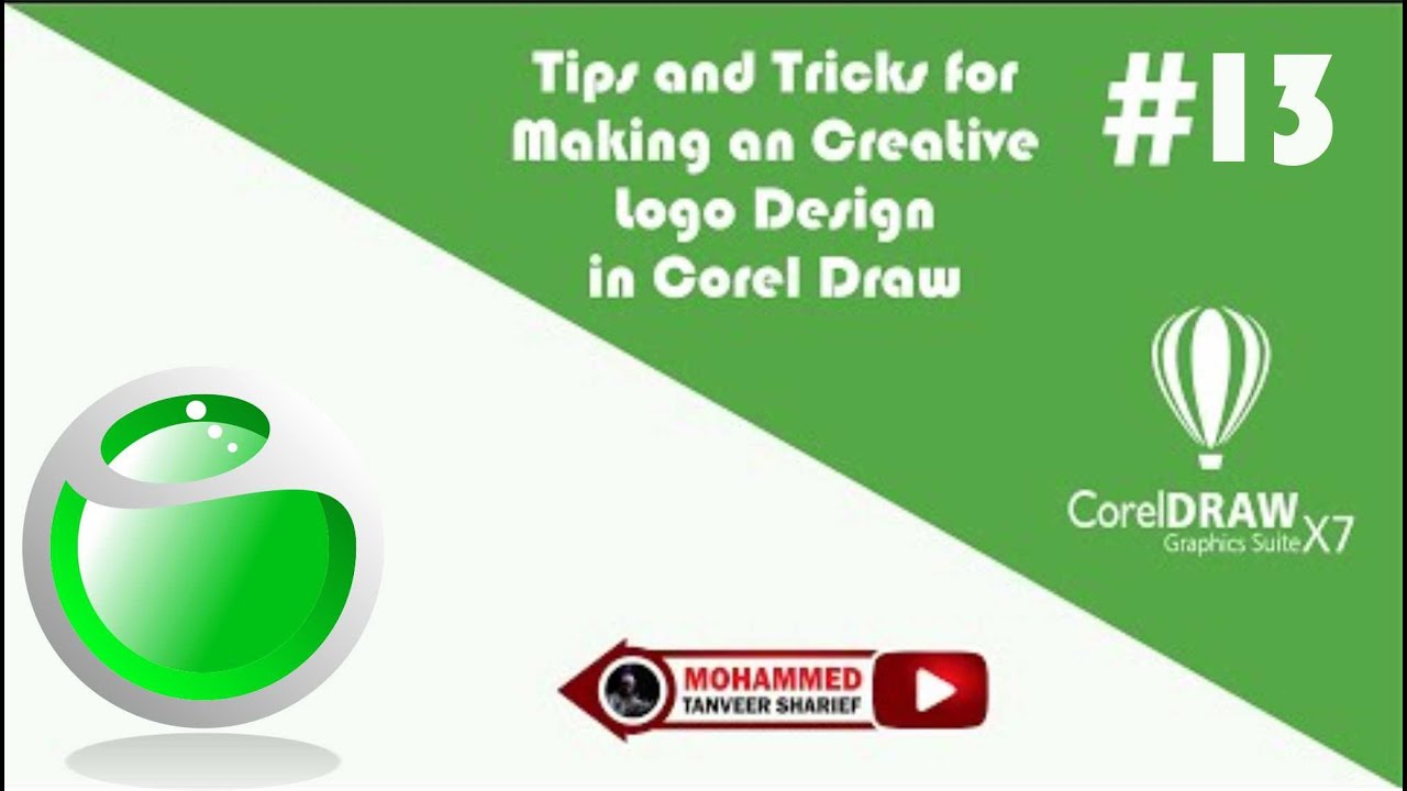 Tips And Tricks For Making 3D Logo Design In Corel Draw#13 - YouTube