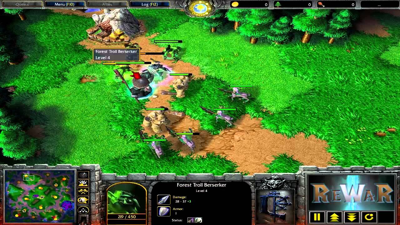 AgFox.TiuJQY(UD) vs Dhc.Nicker(NE) - WarCraft 3 gameplay - RN796 - YouTube