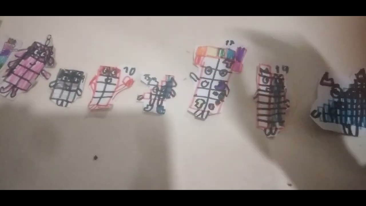 number blocks foor is lava party final 55 is winer 7 impreso 2nd and 2 ...