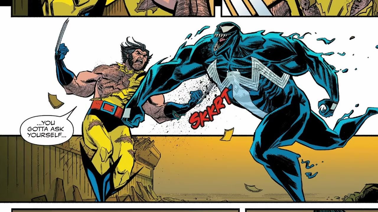 [Comic Dub] Venom vs Wolverine - YouTube
