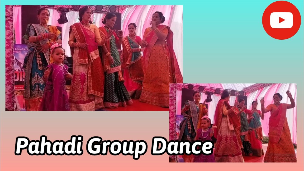 Pahadi Group Dance Performance #pahadi #youtube #dance - YouTube