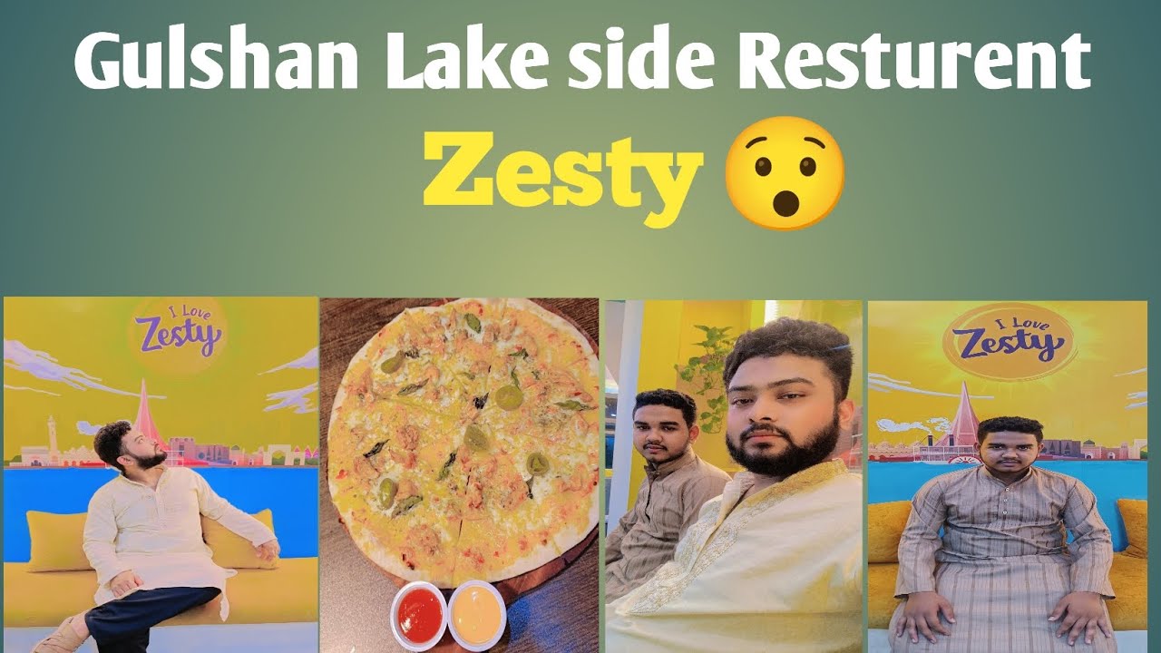 Today we are going to trying taste pizza in Zesty Resturent Gulshan ...