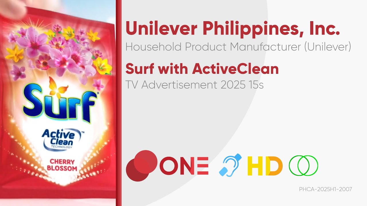 Surf with ActiveClean TV Ad 2025 15s (Philippines) [CC/HD/ST] - YouTube