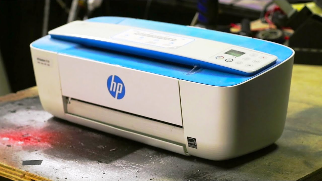 HP Deskjet 3720 complete disassembly - YouTube