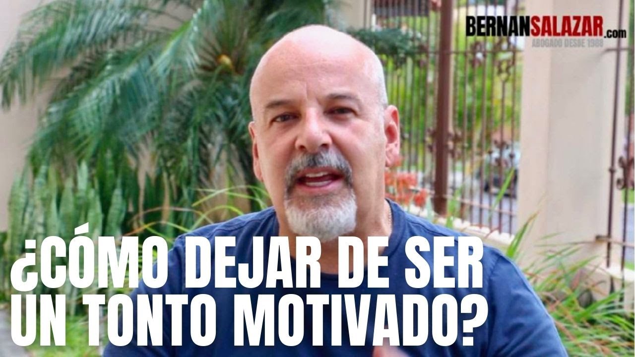 ¿CÓMO DEJAR DE SER UN TONTO MOTIVADO? - YouTube