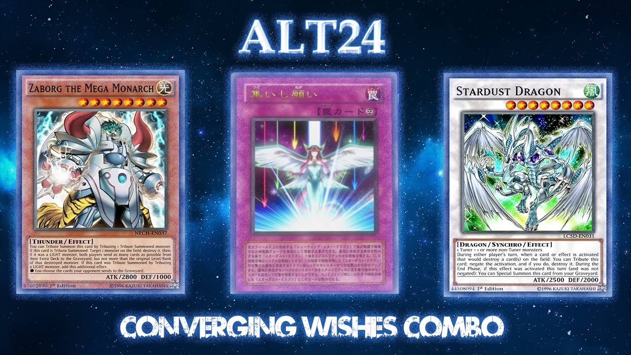 Converging Wishes Combo - Stardust Dragon with 34500 Attack & can make ...